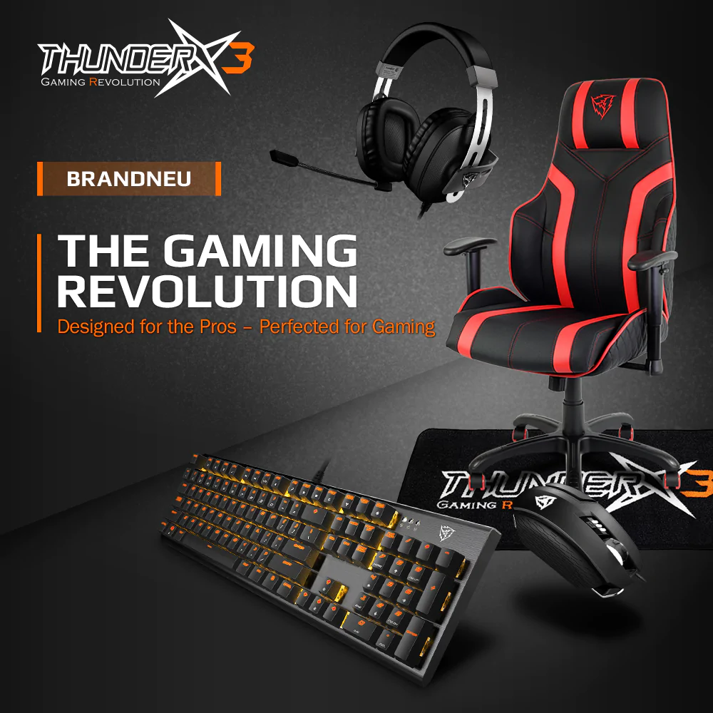 Thunder X3 - Die Gaming-Revolution ist da! Designed for the Pros ...